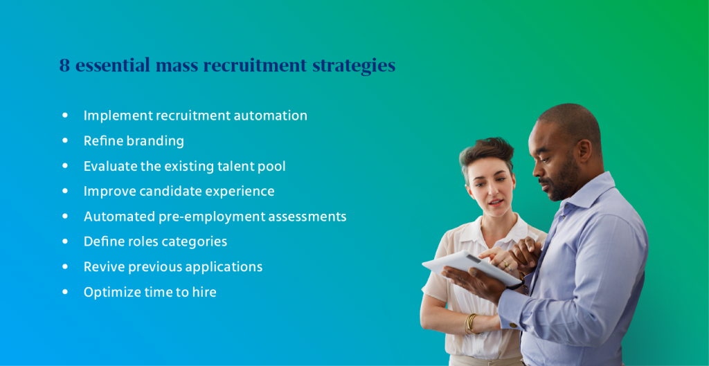 Guide to using technology for candidate screening during mass recruitment