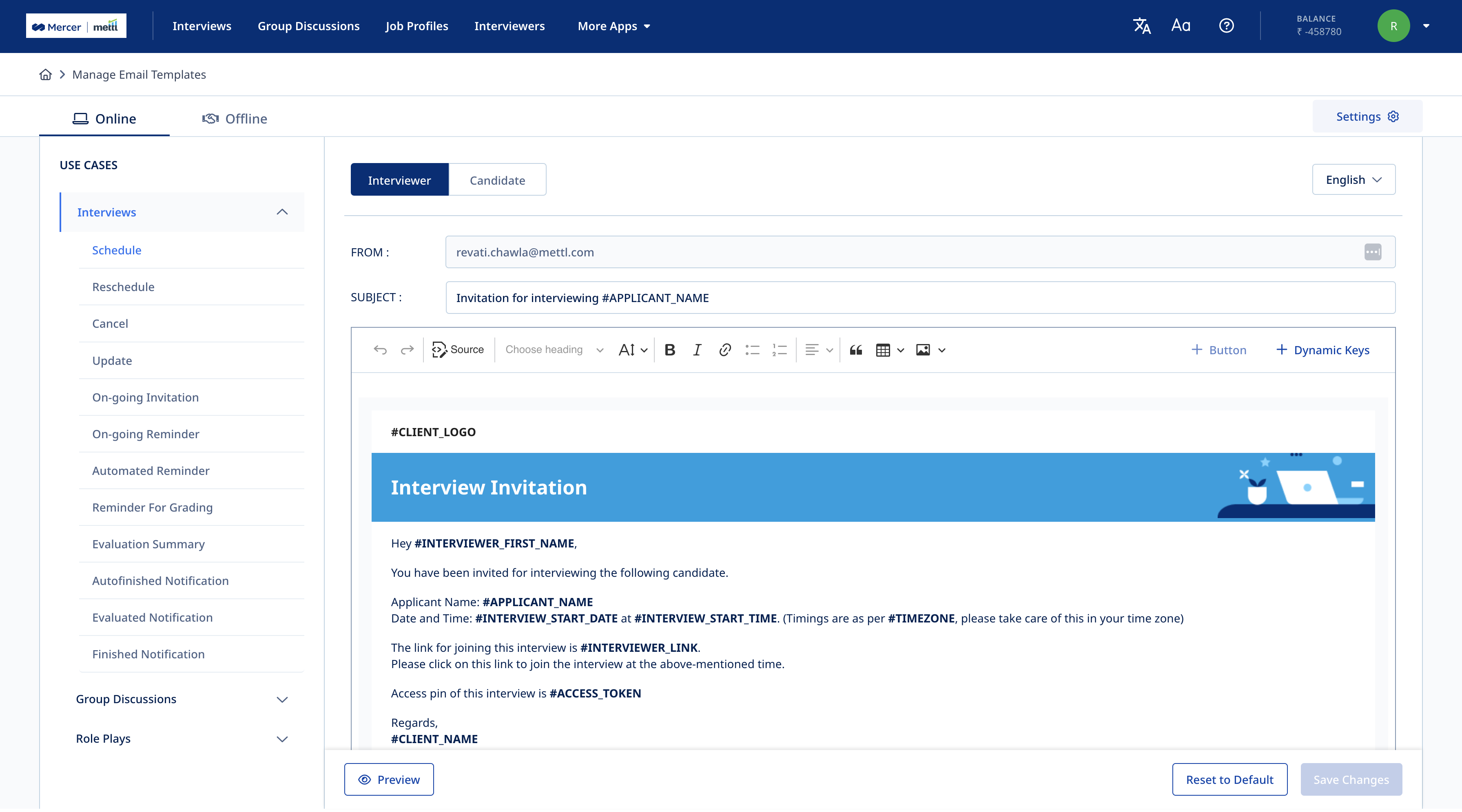 Mercer | Mettl Product Updates